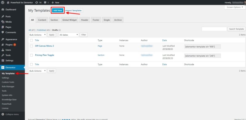How To Create A Custom Wordpress Dashboard With Elementor Powerpack Addons For Elementor