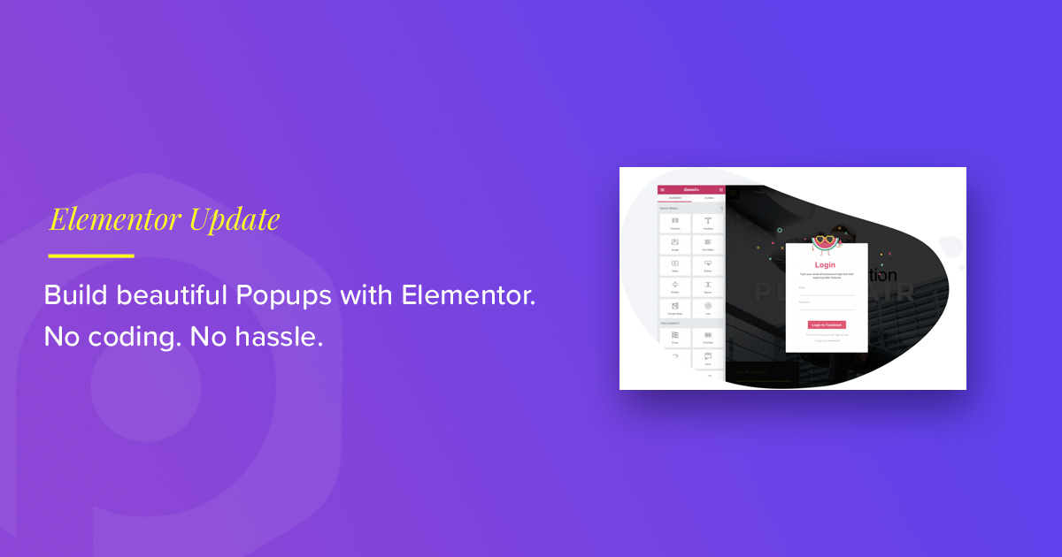 Elementor Popup Builder The New Wordpress Popup Builder Plugin