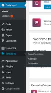 How to Save, Import and Export Templates in Elementor
