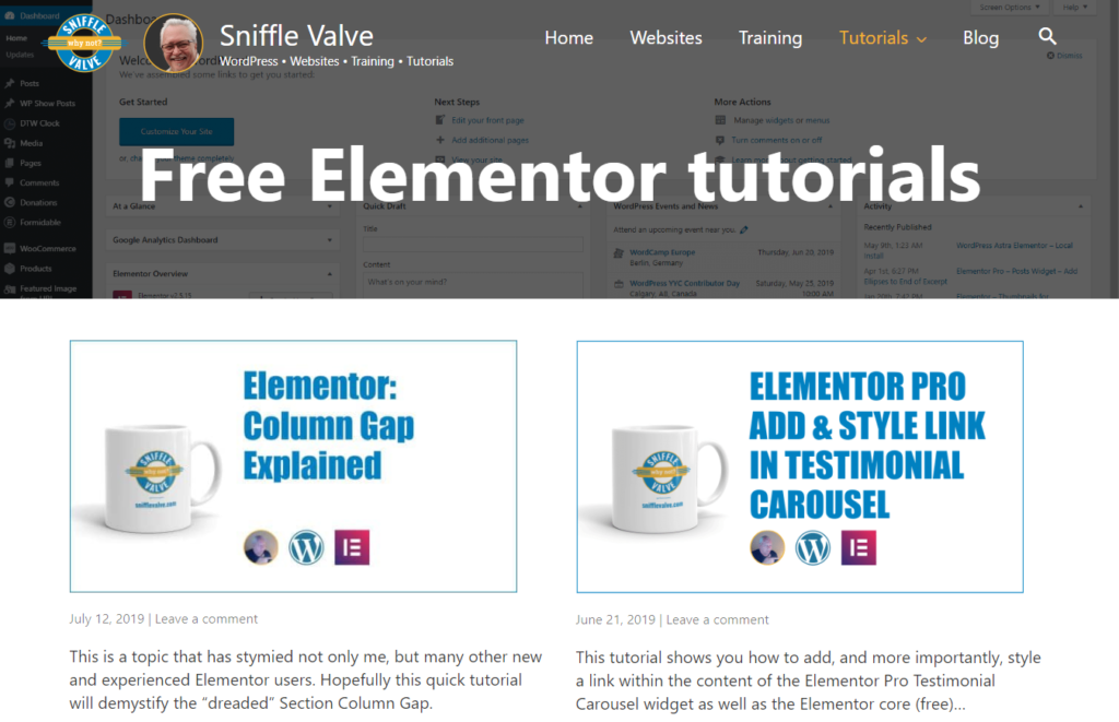 The Ultimate List of Free Elementor Learning Resources: Youtube & Blogs