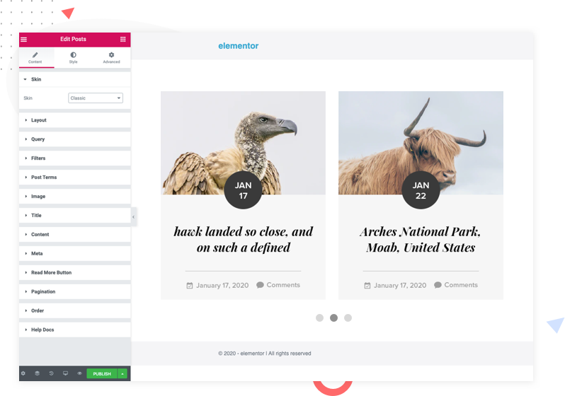 Elementor Posts Widget PowerPack Addons For Elementor
