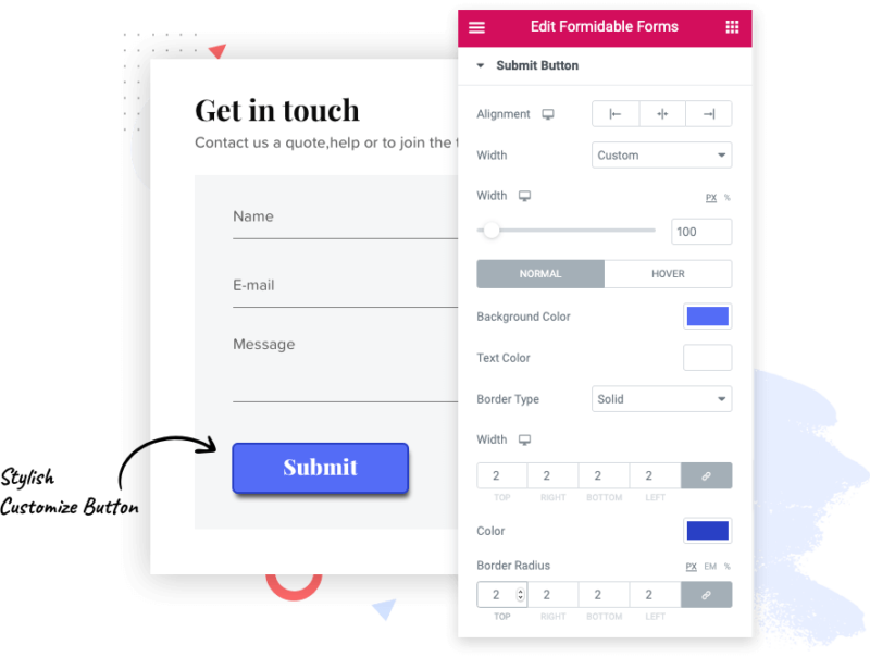 Elementor Formidable Forms Widget - PowerPack Addons for Elementor