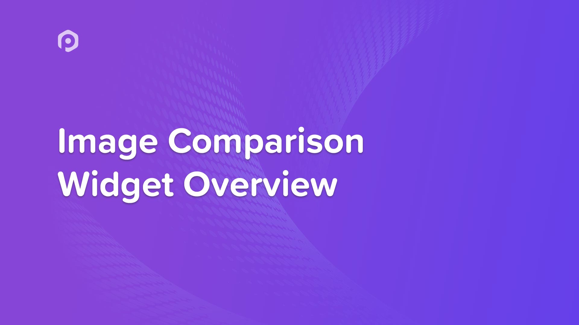 Image Comparison Widget Overview - PowerPack Addons for Elementor