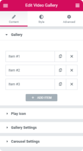 Elementor Video Gallery Widget - PowerPack Addons for Elementor