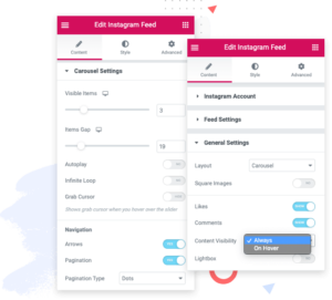 Elementor Instagram Feed Widget - PowerPack Addons for Elementor