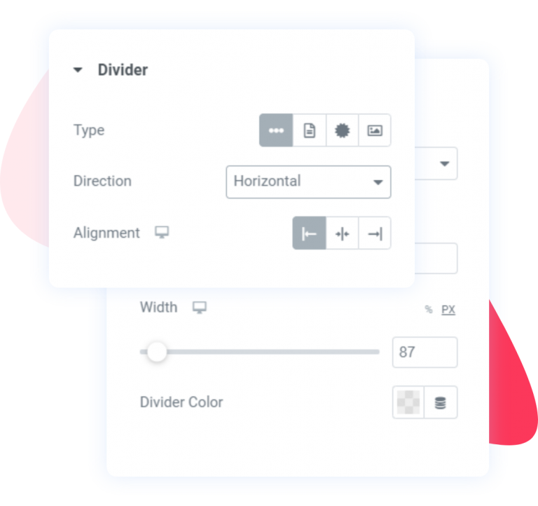 Elementor Divider Widget - PowerPack Addons for Elementor