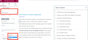 How to Create Table of Contents with Elementor - PowerPack Addons for Elementor
