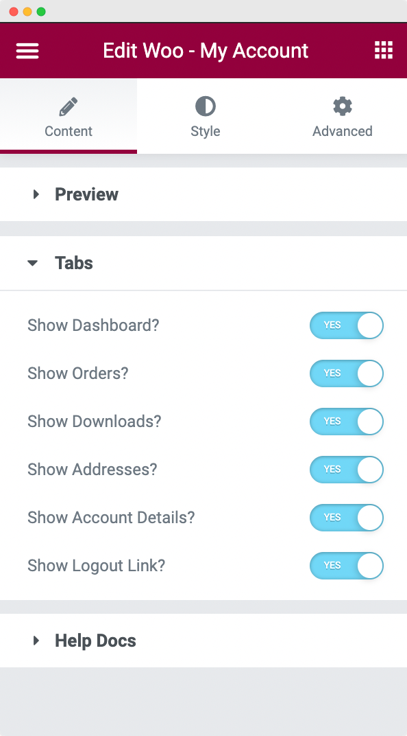 How To Customize The Woocommerce My Account Page Using Elementor Step By Step Guide