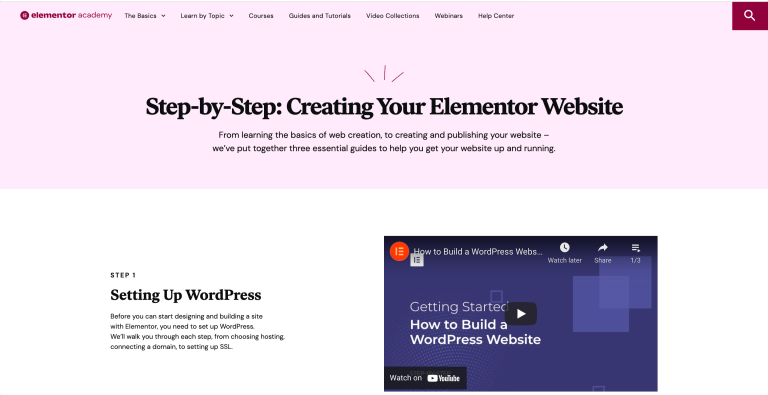 The Ultimate List of Free Elementor Learning Resources: Youtube & Blogs