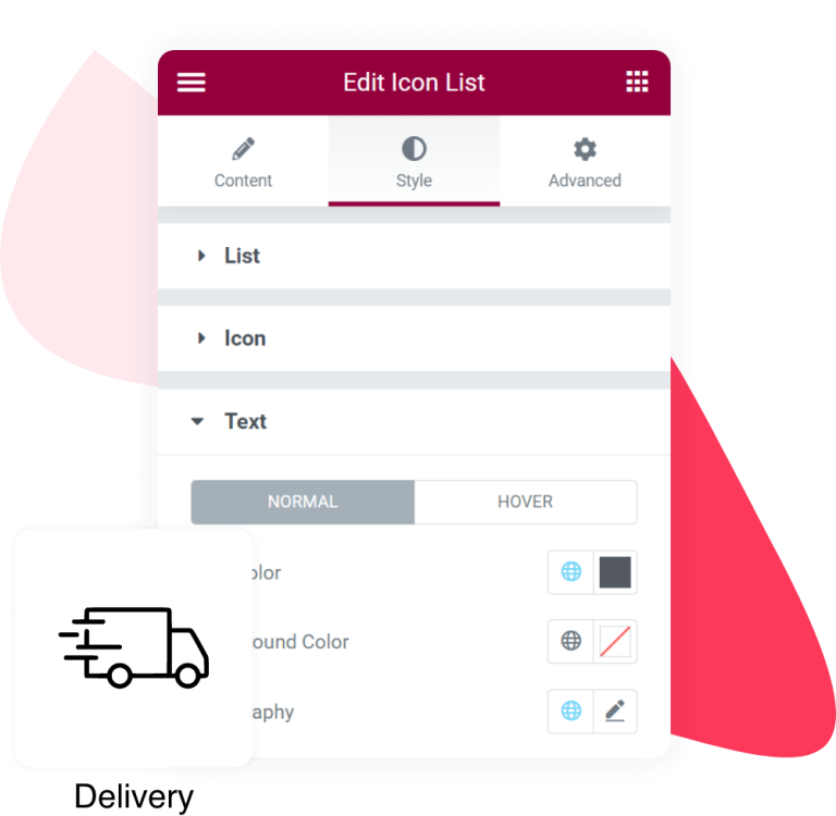 Elementor Icon List Widget - PowerPack Addons for Elementor