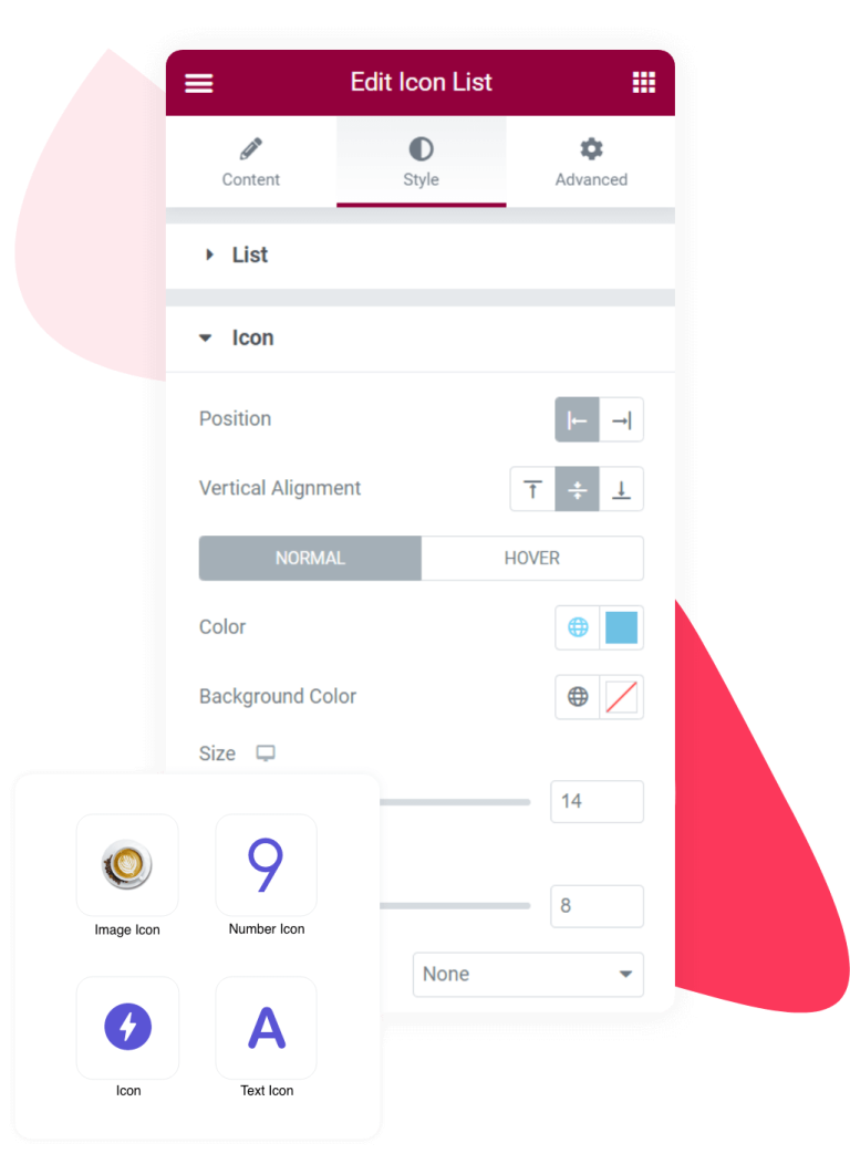 Elementor Icon List Widget - PowerPack Addons for Elementor