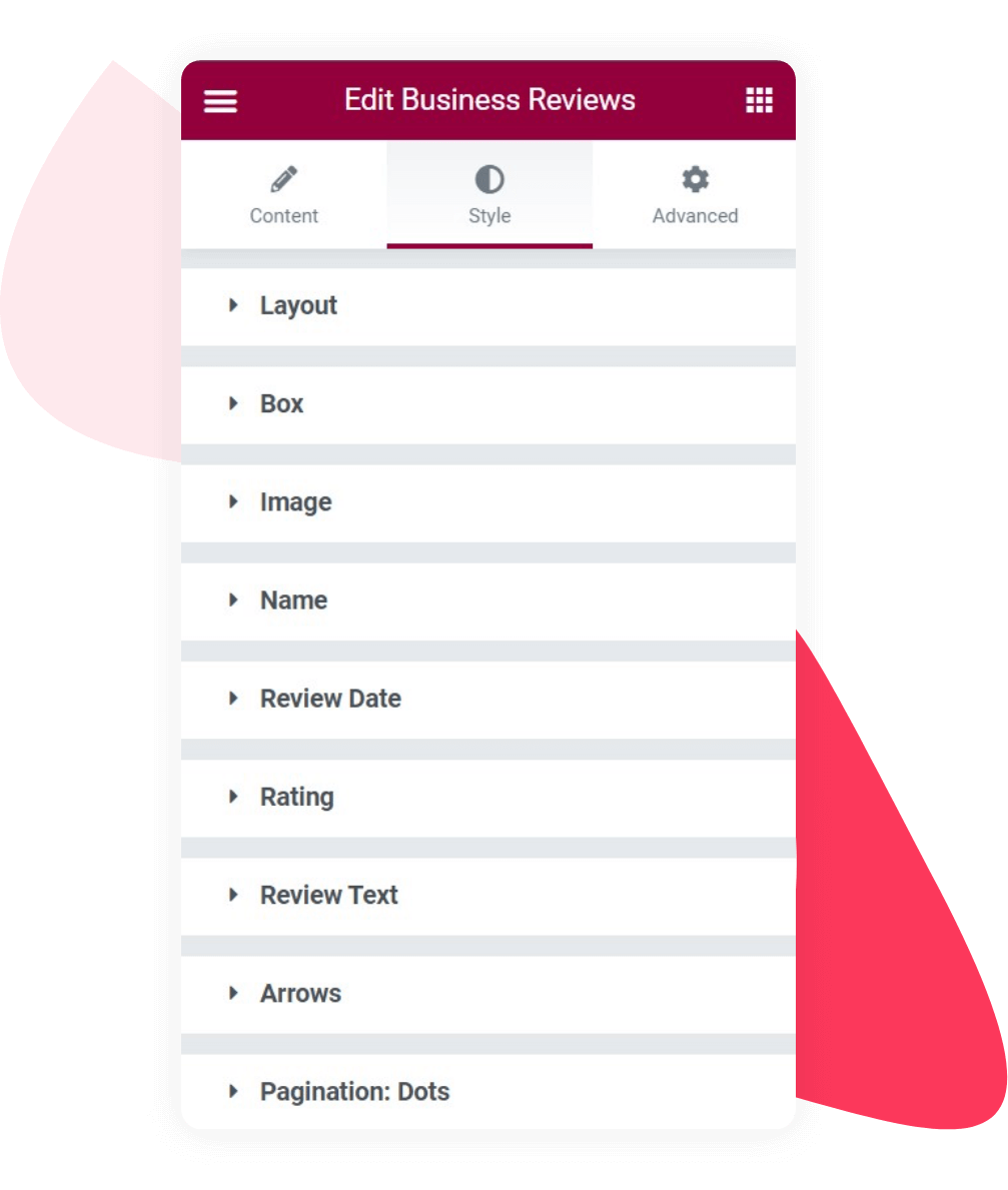 Elementor Business Reviews Widget - PowerPack Addons for Elementor