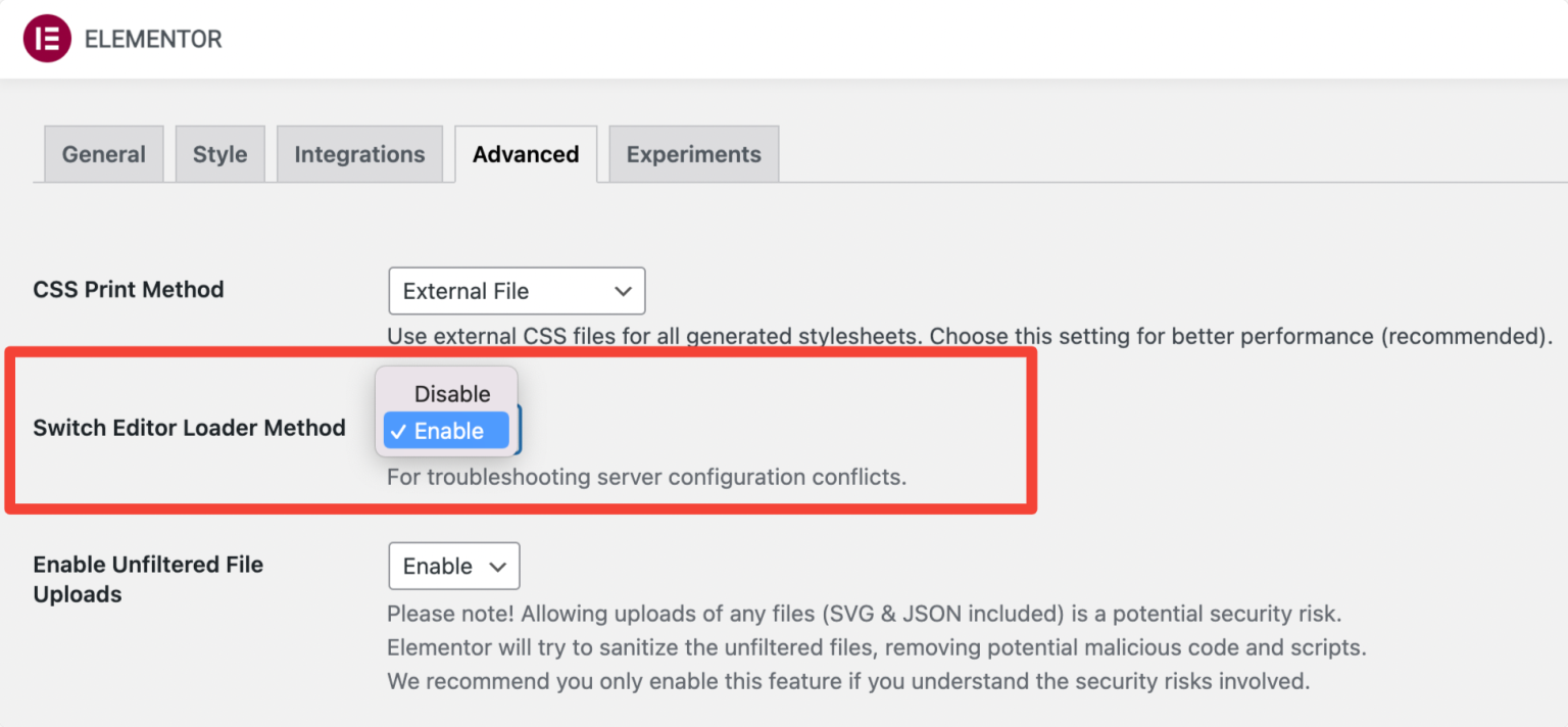 Elementor Errors - Common Issues & Troubleshooting for Elementor