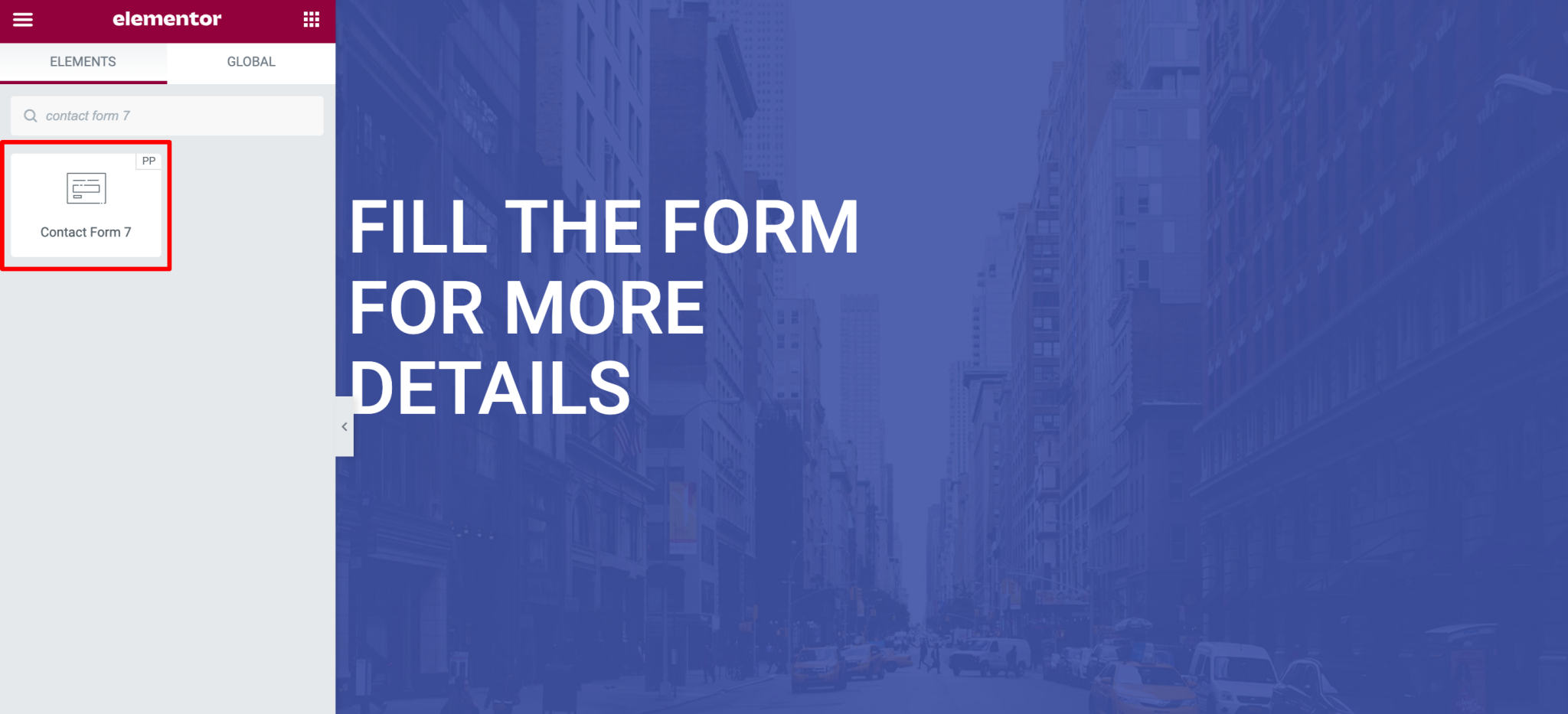 How to Customize Contact Form 7 with Elementor [without CSS]