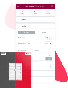Elementor Image Comparison Widget - PowerPack Addons for Elementor