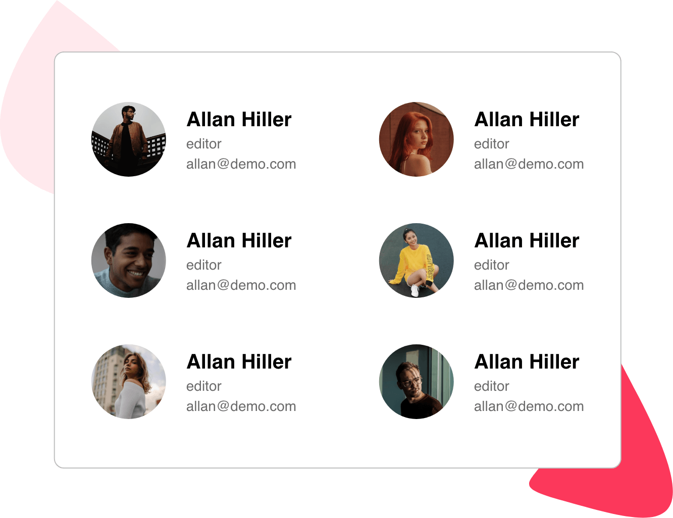 Elementor Author List Widget - PowerPack Addons for Elementor