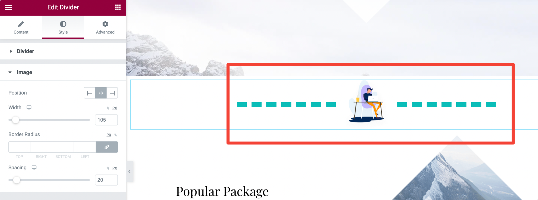 How to Create Section Dividers for WordPress Websites