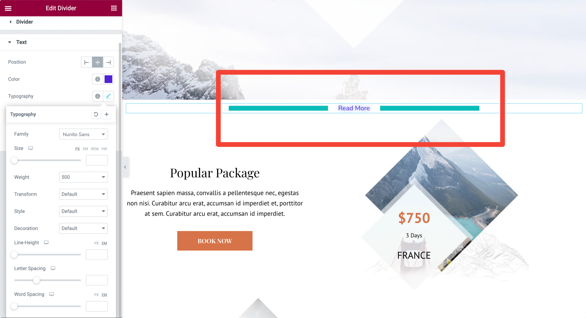 How to Create Section Dividers for WordPress Websites