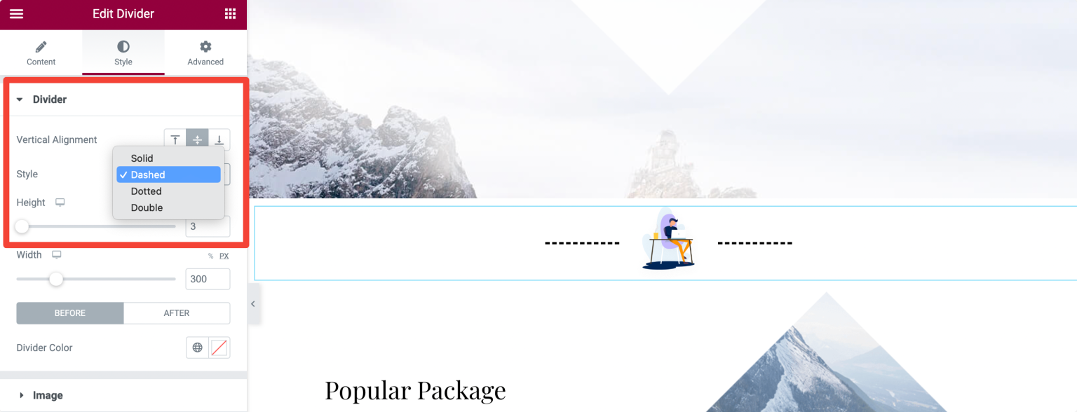 How to Create Section Dividers for WordPress Websites