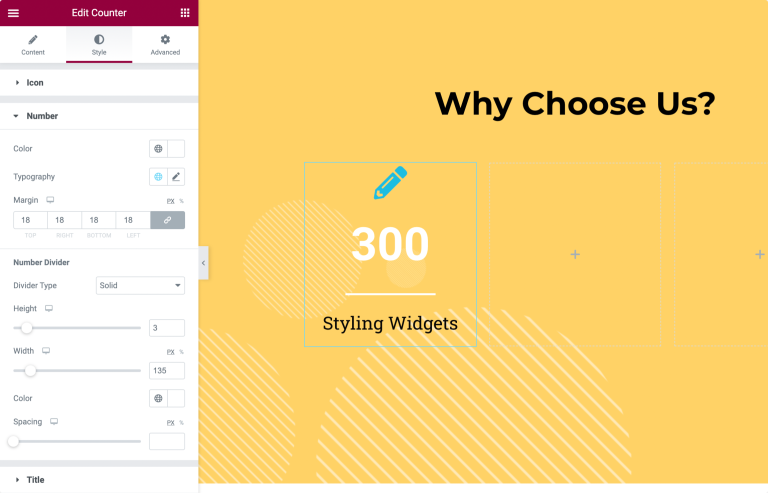 How To Display Animated Number Counter Widget On Your Elementor Site