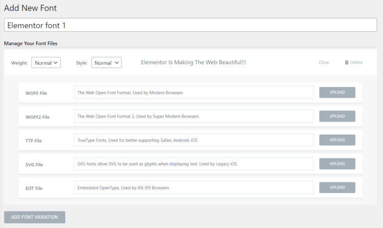 How To Add Custom Fonts To Elementor Websites?