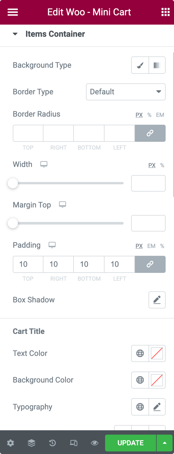 How To Add WooCommerce Mini Cart using Elementor
