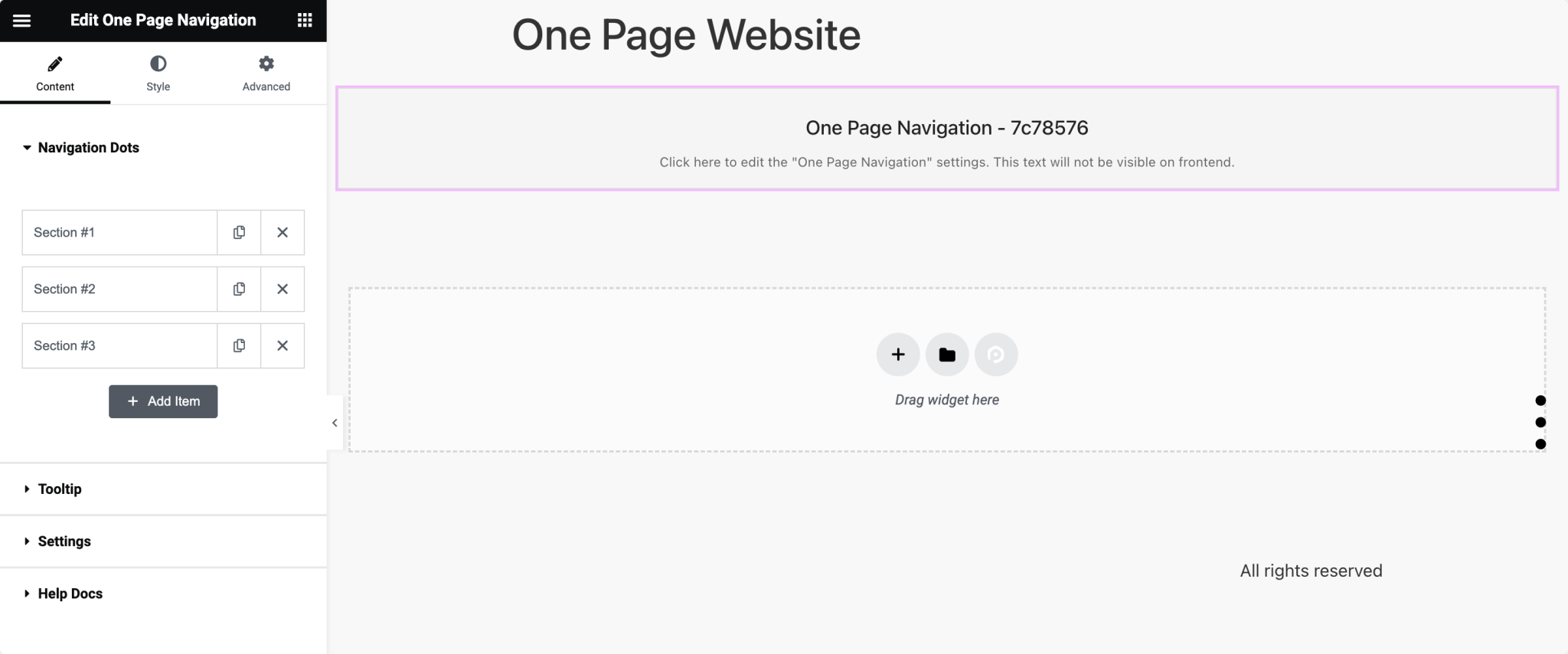 How to Create a One Page Agency Site with Elementor?