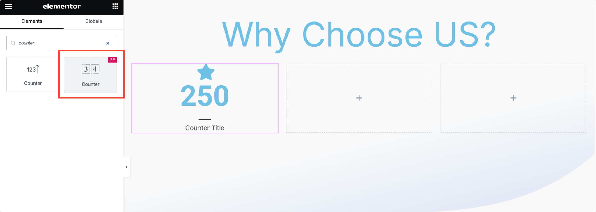 How To Display Animated Number Counter Widget On Your Elementor Site
