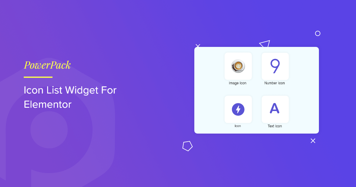 Elementor Icon List Widget - PowerPack Addons for Elementor