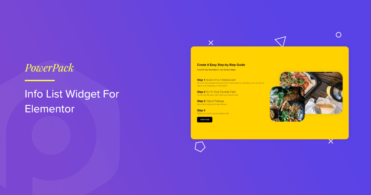 Elementor Info List Widget - PowerPack Addons for Elementor