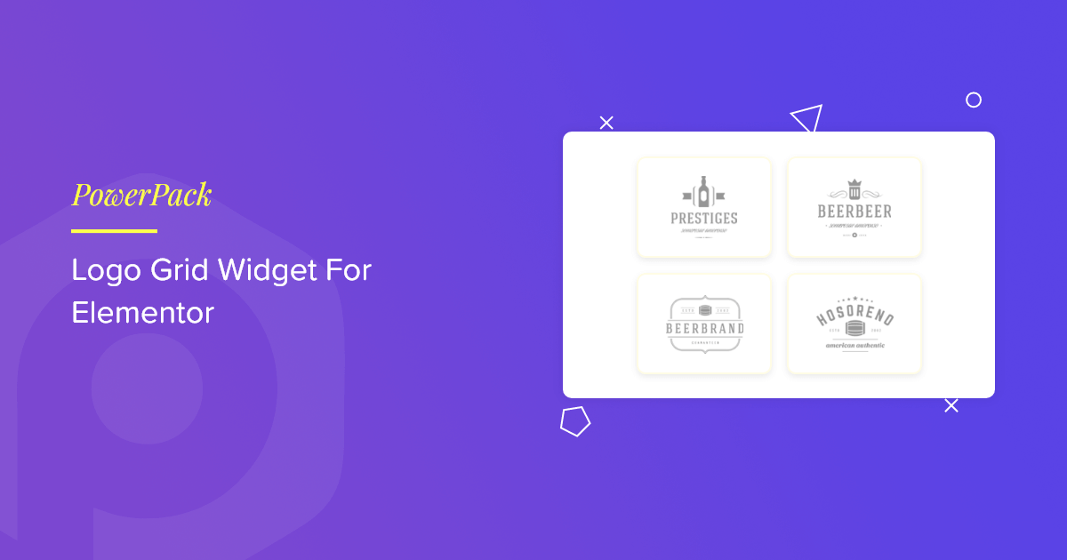 Elementor Logo Grid Widget - PowerPack Addons for Elementor