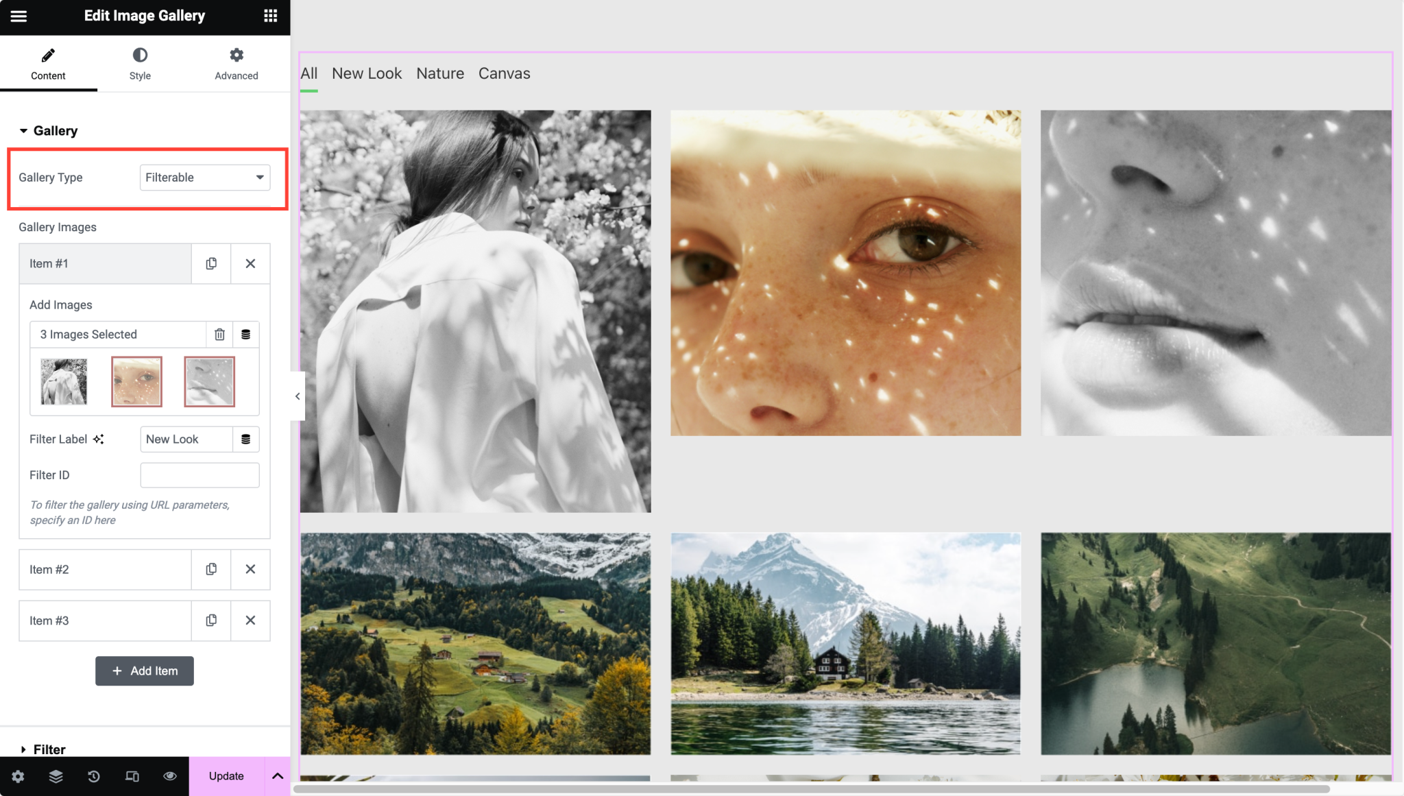 How To Create Elementor Gallery With PowerPack Image Gallery Widget