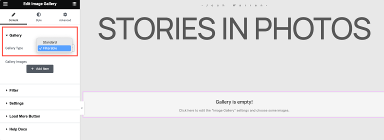 How To Create Elementor Gallery With PowerPack Image Gallery Widget