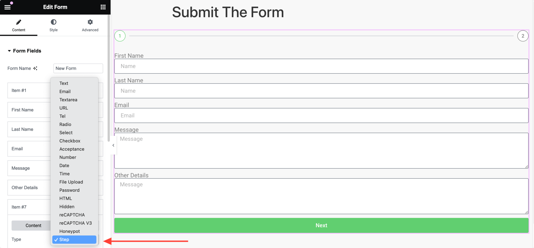 How to Create a Multistep Form in Elementor - PowerPack Addons for Elementor