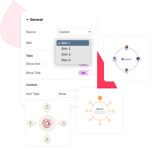 Interactive Circle - PowerPack Addons for Elementor