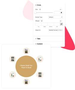 Interactive Circle - PowerPack Addons for Elementor